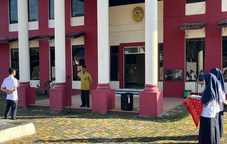 PA. Pspk - KPTA Medan Hadir sebagai Pembina dalam Apel Gabungan PA.Pspk dan PA.Psp